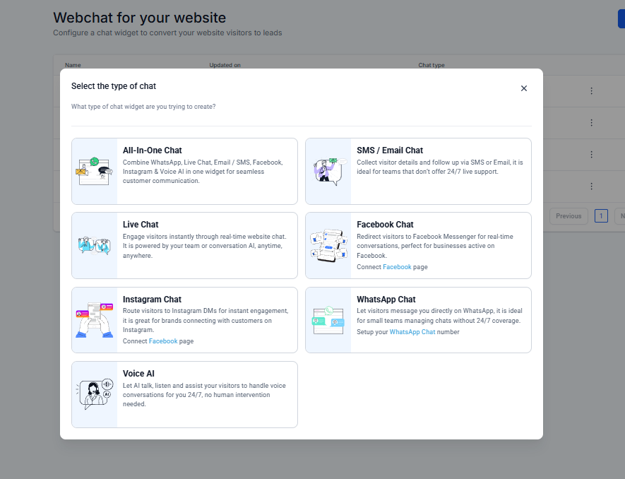 Creación y Configuración de Chat Widget en Ropofy – Soporte Ropofy